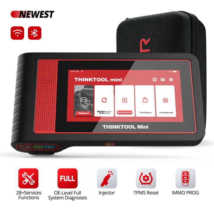 THINKCAR Thinktool Mini Car Diagnostic Tools Full System 28 Resets obd2 ...