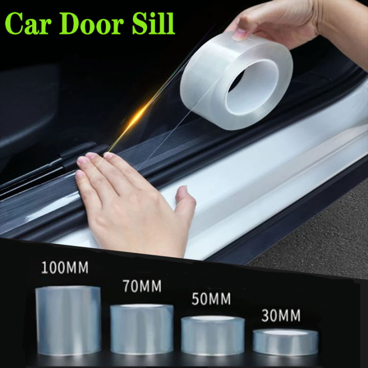 3/5/10M Clear Tape Door Sill Door Edge Protector Anti Scratch ...