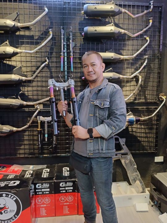 JVT FRONT SUSPENSION with TPOST W/ PRELOAD NMAX, AEROX, SNIPER, | Lazada PH