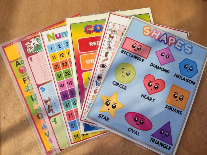 Laminated Learning Wall Chart | Lazada PH