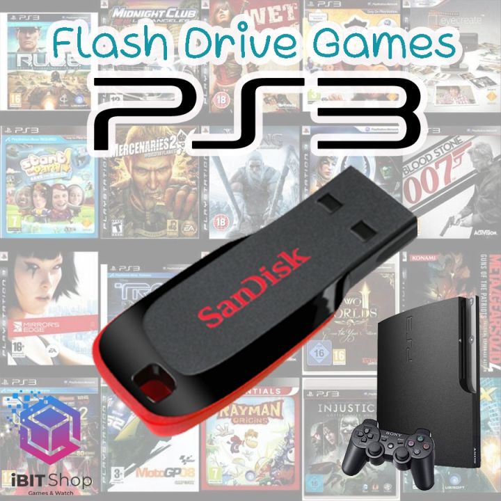 Flash Drive Game PS3 เลือกเกมส์เองได้ สำหรับเครื่องแปลง Multiman ...