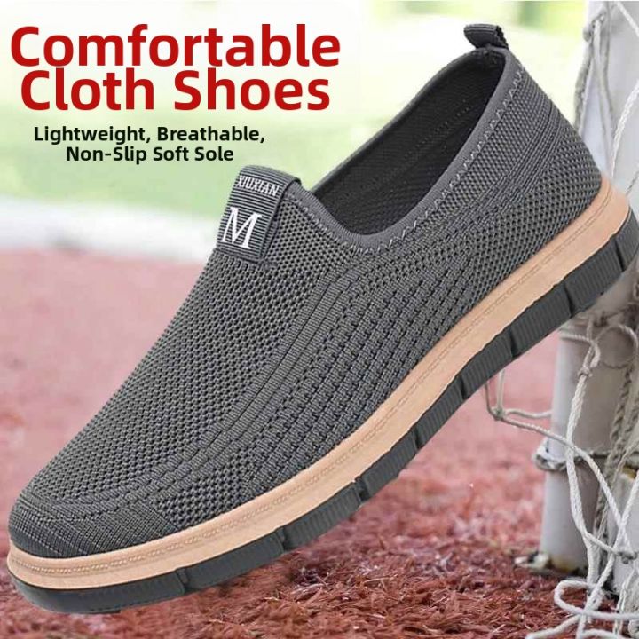 JOSEN LIGHTING | Men Comfort Breathable Slip-on Shoes | Lazada PH