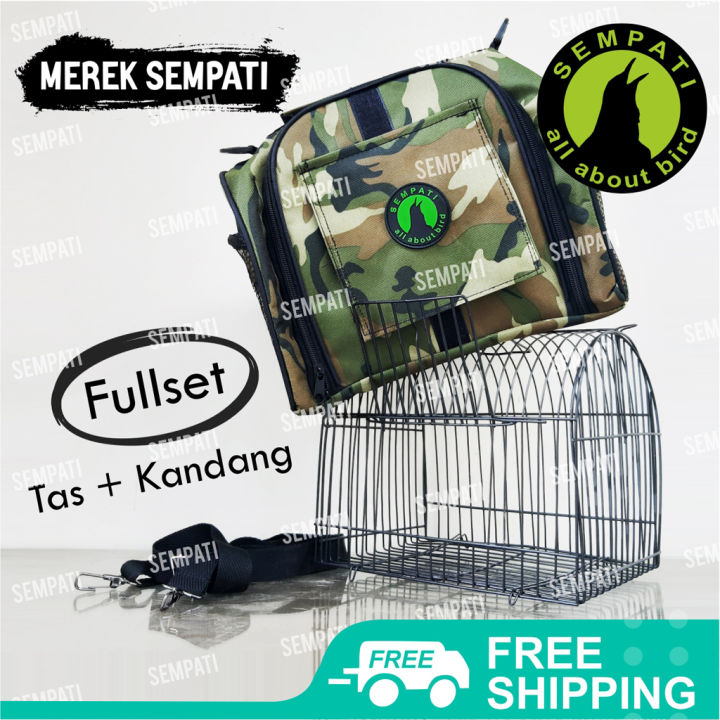 SEMPATI Paket Untulan Fullset Tas Dan Sangkar Untulan Kandang Untulan ...