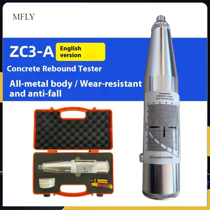 Concrete Rebound Hammer Tester ZC3-A Resiliometer Hammer Test Meter ...