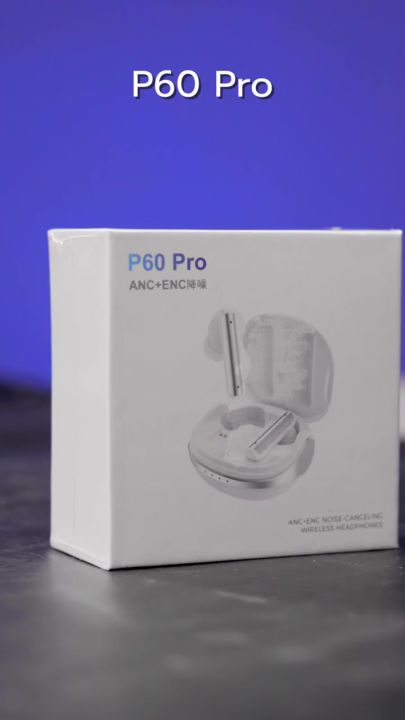 ประกันศูนย์ 1ปี หูฟังบลูทูธ รุ่น P60 Pro หูฟัง บลูทูธ เบส หูฟังบลูทูธ ...
