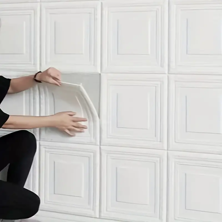 35*35cm Home Waterproof Room Decor Ceiling Self-adhesive 3D Suspended ...