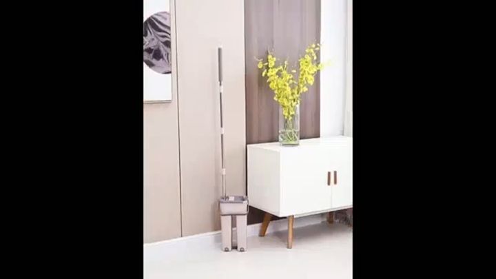 COD Alat Pel Lantai Praktis Dry & Wash 2 Sekat Bucket + Kain Pel Atau ...