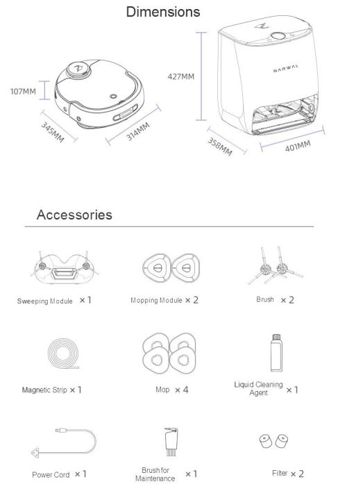 Narwal J1 - A Robot Mop and Vacuum that Washes the Mop Byitself ...