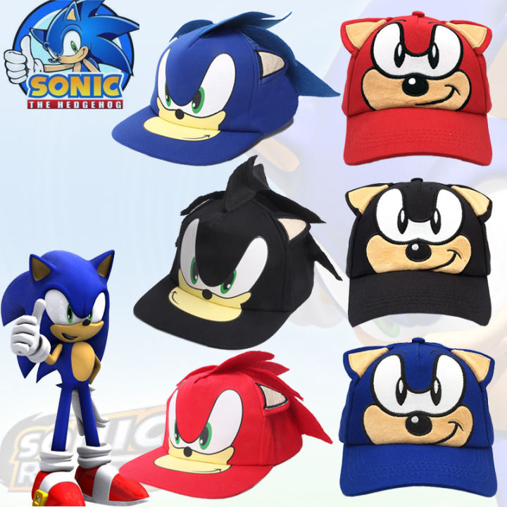 Kids Sonic The Hedgehog Cosplay Hat Caps Sonic Hat For Boys Cartoon ...