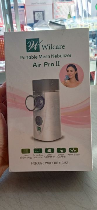 PORTABLE MESH NEBULIZER AIR PRO II WITHOUT NOISE(wilcare) | Lazada PH