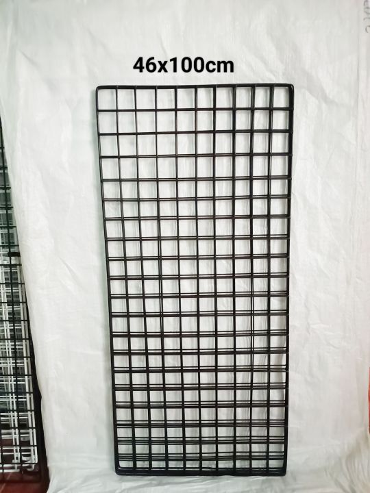 (46x100cm) Thin Screen Wire Mesh Grid Wall Panel Hanging Wall ...