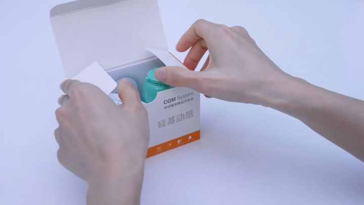 Sibionics Blood Glucose Meter 24h Real Time Monitoring Sensor Diabetes ...