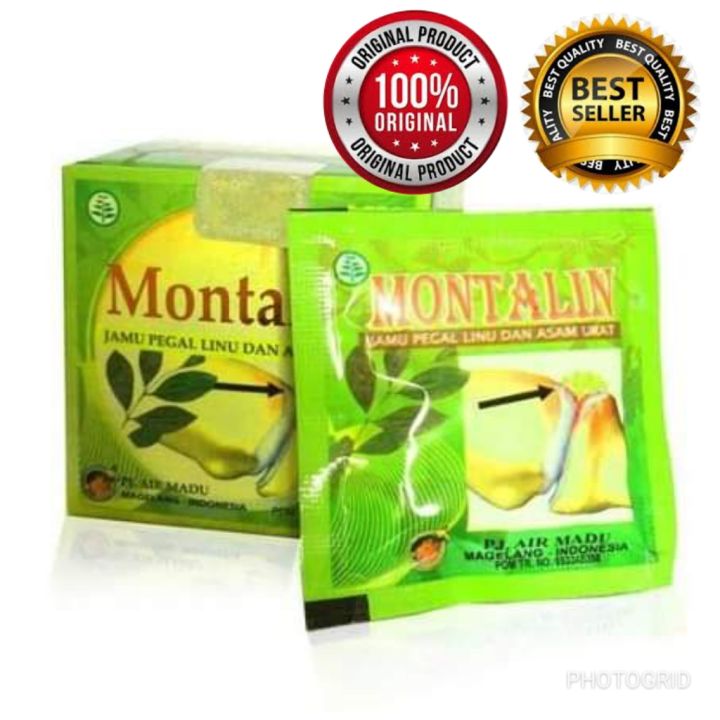 ORIGINAL MONTALIN HERBAL CAPSULE SUPPLEMENT FOR GOUT RELIEF AND JOINT ...