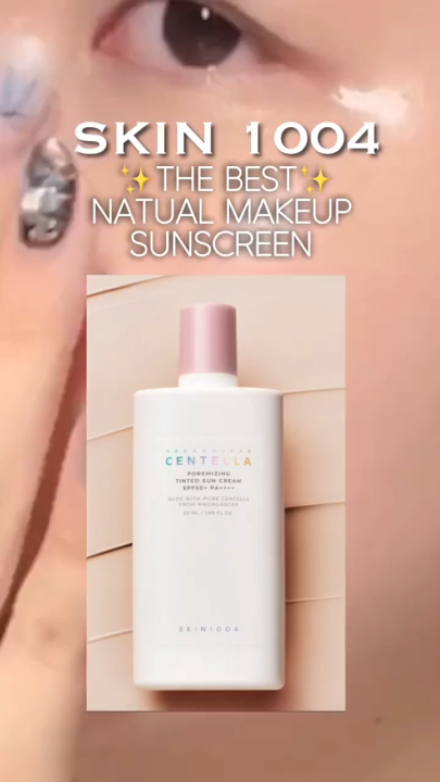 SKIN1004 Madagascar Centella Poremizing Tinted Sun Cream SPF 50+ PA ...