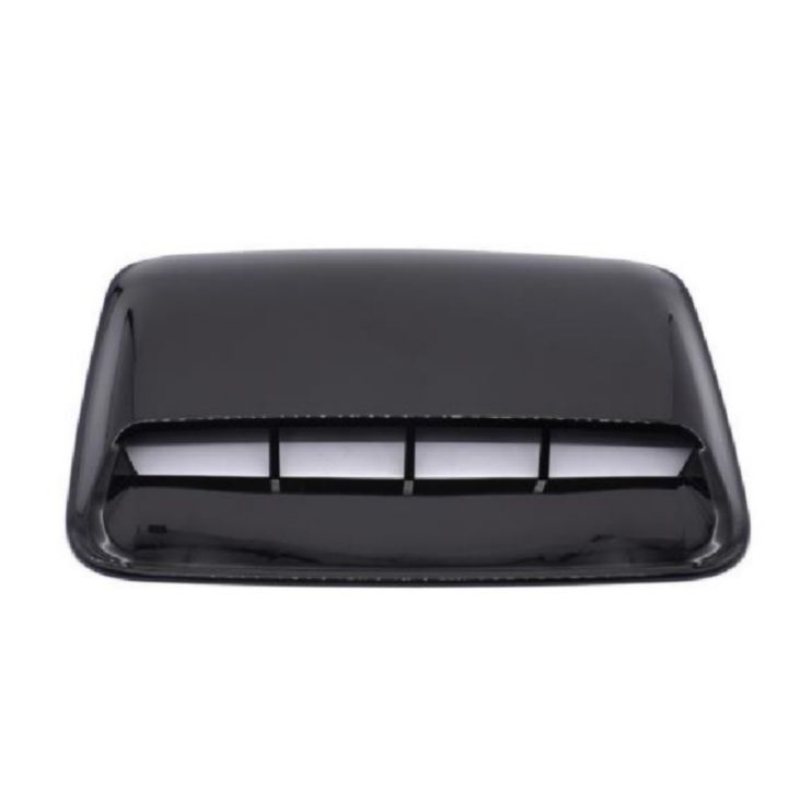 Universal 3D Fake Car Vents Decorative Air Flow Intake Hood Scoop ...