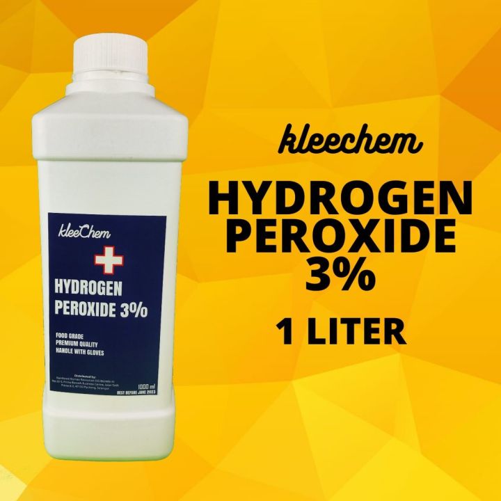 Hydrogen peroxide food grade 1 Liter | Lazada