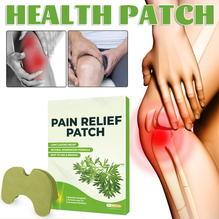 Mugwort Pain Relief Patch Relieve Joints Lumbar Cervical Vertebra Knee Leg Muscle Bone Pain ...
