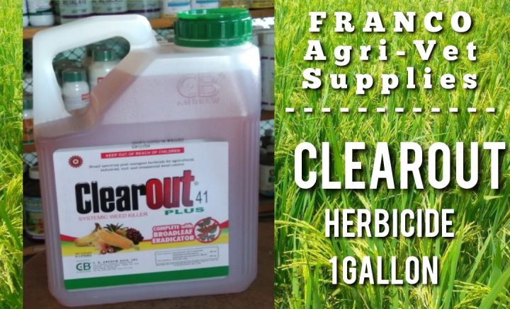 Clearout Herbicide ( 1Gallon ) Clear Out | Lazada PH