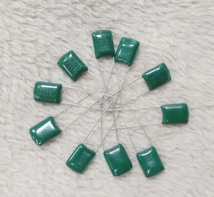 MYLAR CAPACITOR 100VOLTS 104 (0.1uf) | Lazada PH