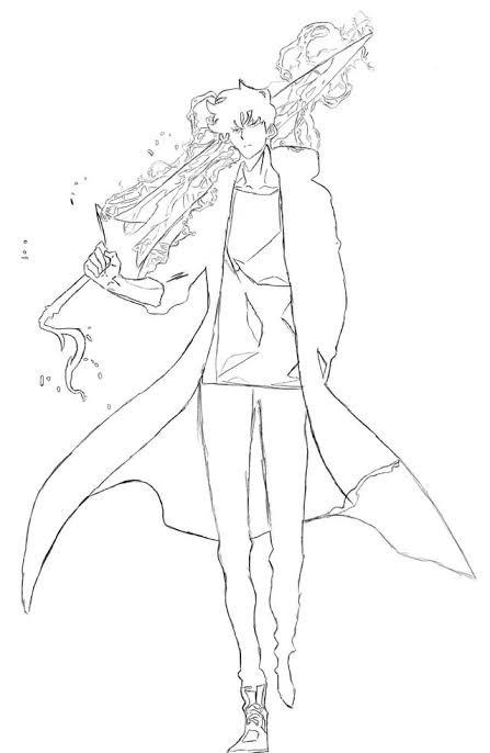 15 lembar kertas mewarnai tema solo leveling | Lazada Indonesia