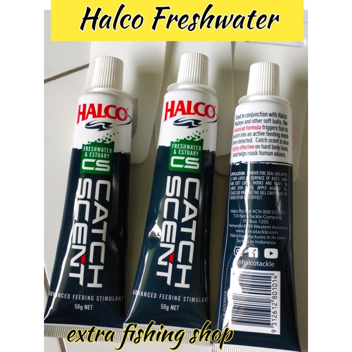 HALCO HIJAU FRESHWATER ORIGINAL KEMASAN BARU || Jual 1 tube dan eceran 5gram | Lazada Indonesia