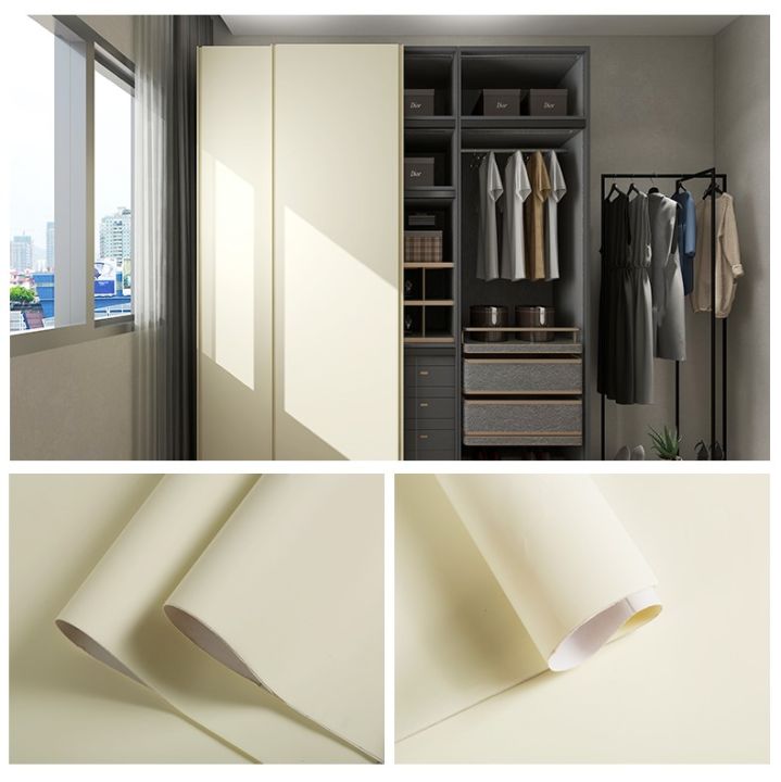 60x200cm Soft Self Adhesive Matte Wallpaper for Cabinet Table Cupboard ...