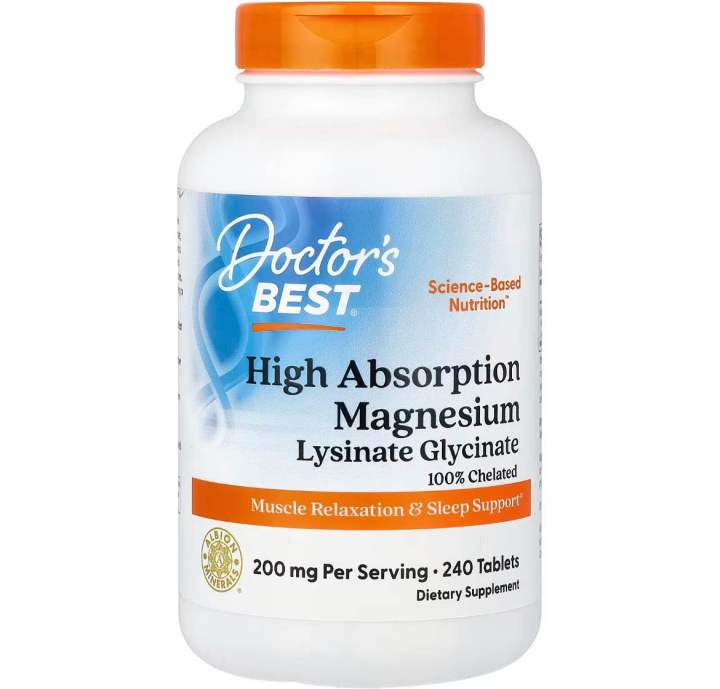 [CT] Doctor's Best High Absorption Magnesium Lysinate Glycinate ...