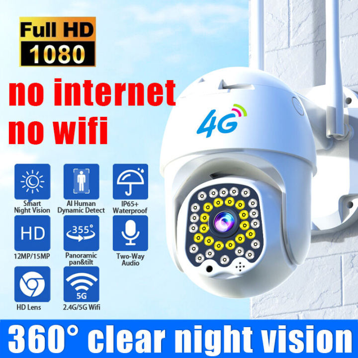 【buy 1 take 1】CCTV Camera No Needed WIFI Outdoor CCTV Camera Waterproof ...