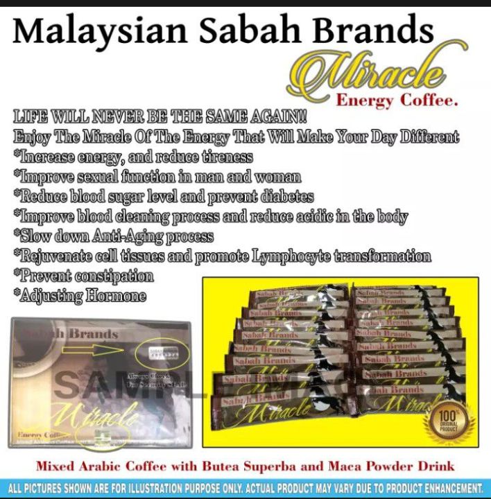 Malaysian Sabah Brands Miracle Coffee | Lazada PH