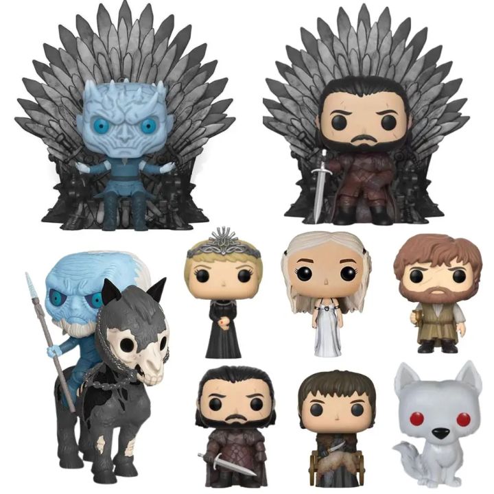 Movie Hot Game of Thrones Daenerys Night King Jon Snow Vinyl Throne ...