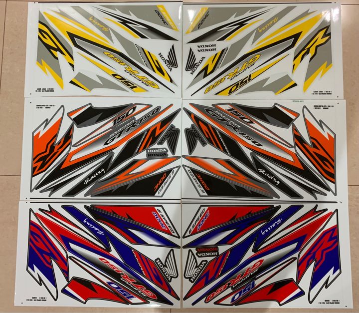 Honda rs150 body sticker (15) | Lazada