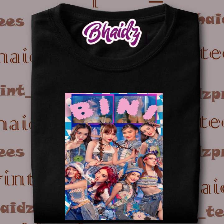 BINI TSHIRT DESIGN FOR KID SIZES AND ADULT SIZES | Lazada PH