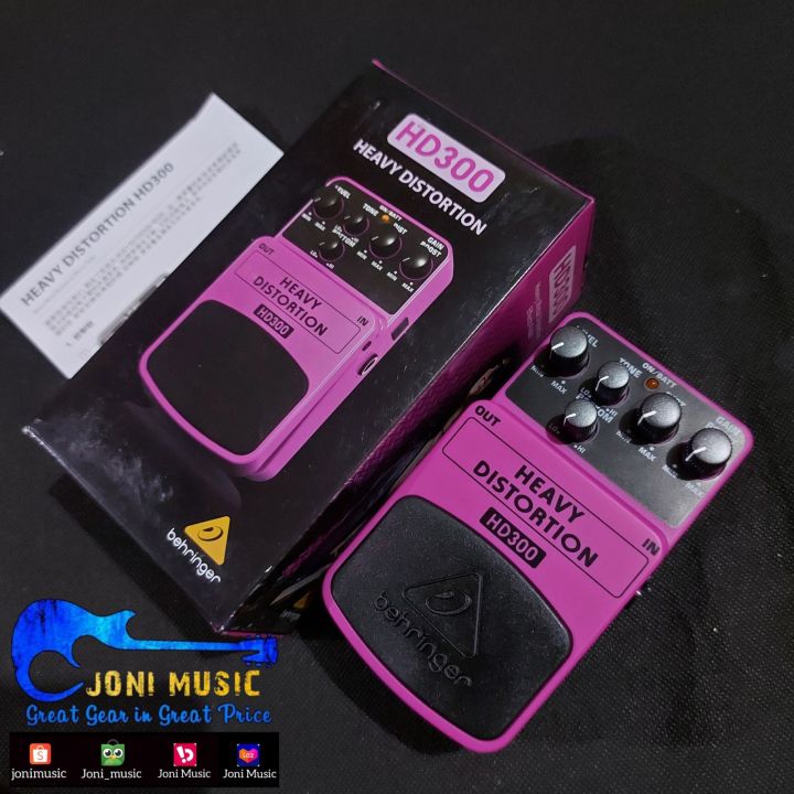 Efek Gitar Behringer Heavy Distortion HD300 | Lazada Indonesia