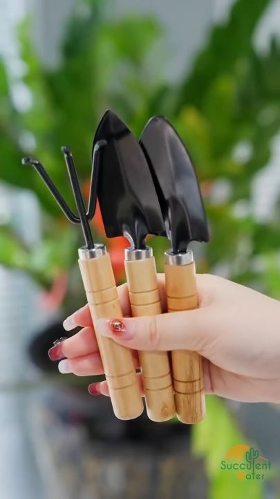3 in 1 Gardening Plant Tools Set Garden Spade Shovel Rake Peralatan ...