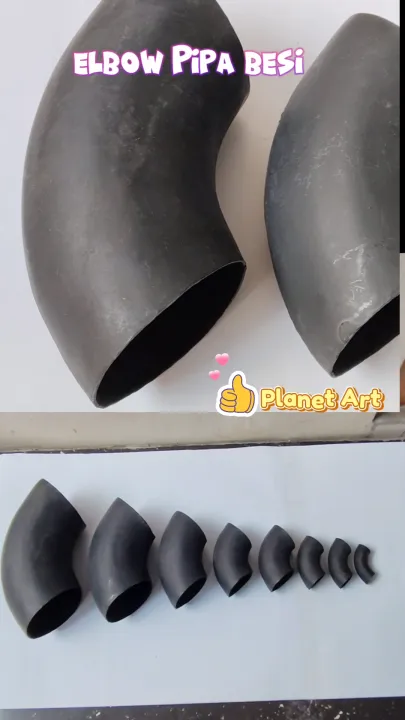 Elbow pipa besi las 1 1/4 inch Lbow keni knee sambungan pipa ...