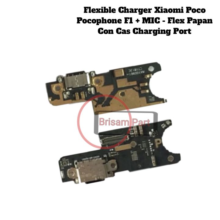Flexible Connector Konektor Charger Xiaomi Poco Pocophone F1 + MIC ...