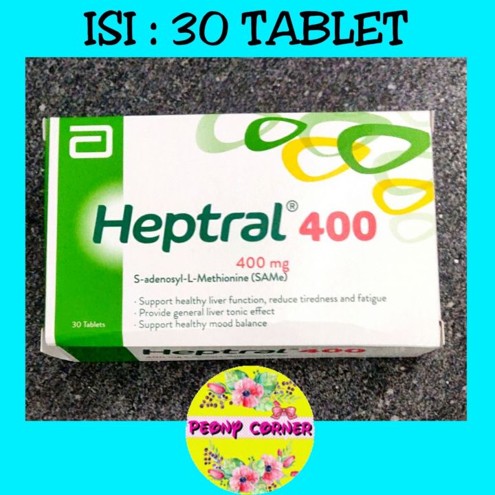 Heptral 400mg Isi 30 Tablet | Lazada Indonesia