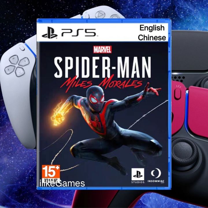 💥R3 Eng/Chi中文版💥 PS5 Marvel Spider-Man Miles Morales spiderman miles ...