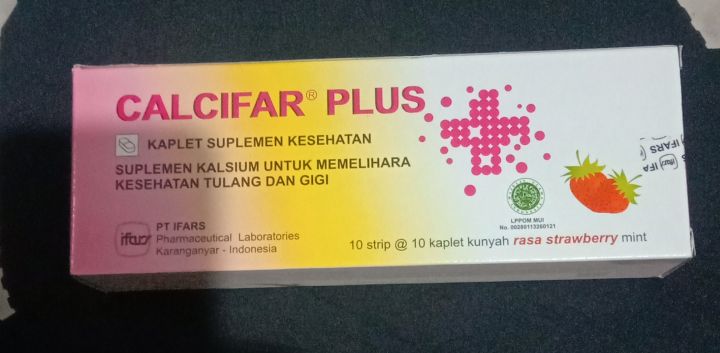 Calcifar Plus Vitamin Harga /strip | Lazada Indonesia