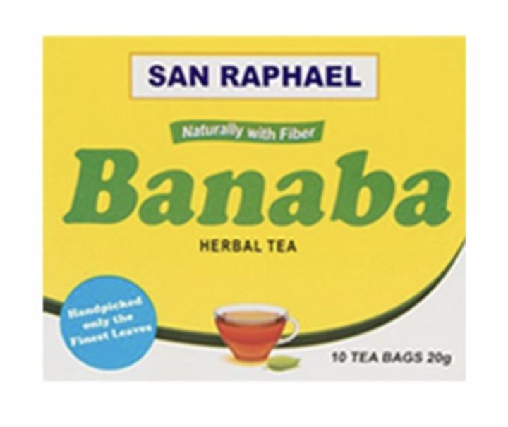 San Raphael Banaba Herbal Tea Drink 20g (10 tea bags) | Lazada PH