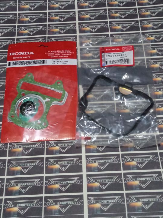 Topset Dan Karet Seal Head Honda Beat F1 Scoopy F1 Spacy F1 Vario 110 ...