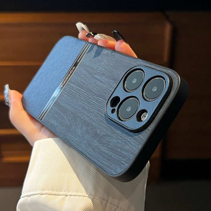 CrashStar Tree Pattern Vegan Leather Hard Shockproof Phone Case For ...