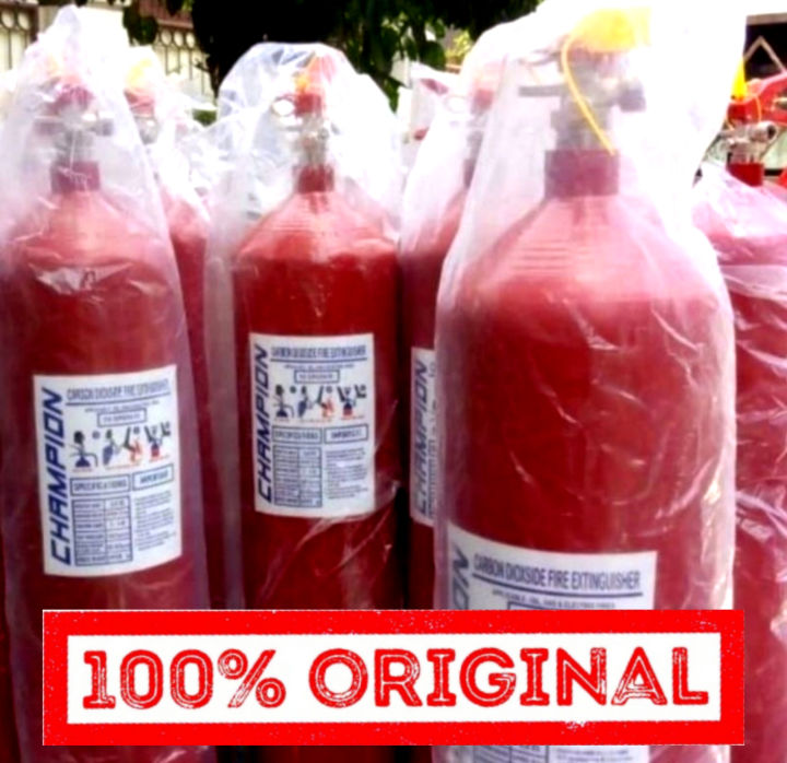 100% Original!!! APAR Champion Co2 9kg / Pemadam api / Fire Extinguisher (Tanpa Troli) | Lazada ...