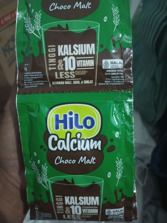 Hilo Calcium Choco Malt Rentengan Isi 10 Sachet | Lazada Indonesia
