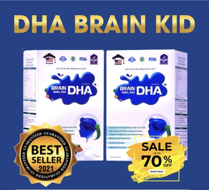 DHA BRAINKID 12 sachets - Standard 5-in-1 Brain Nutrition | Lazada PH
