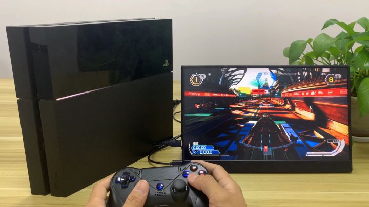 BYONE 14/15.6 inch Portable Monitor 1080p HD Monitor HDMI IPS Portable ...