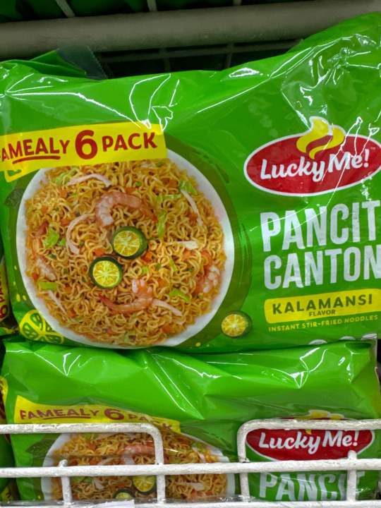 Pancit canton kalamansi flavor 6 per packs | Lazada PH