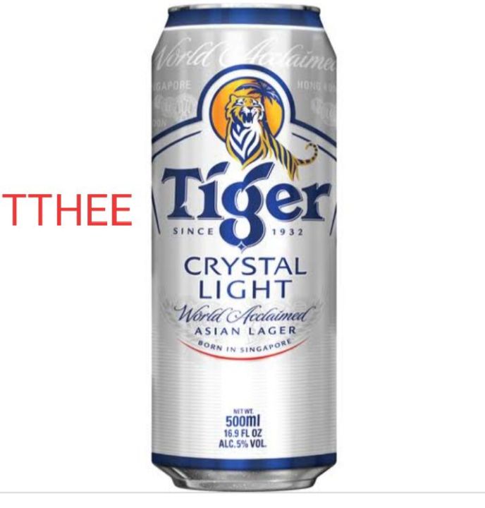 {TTHEE}Tiger Crystal Light Beer Can 500ml x24 | Lazada PH