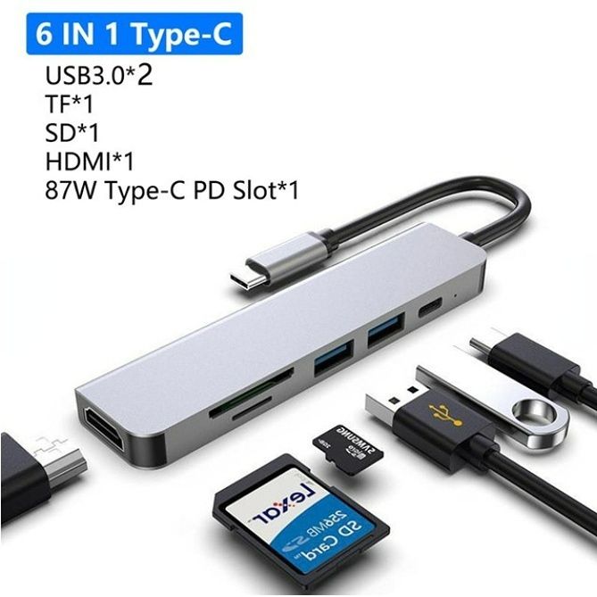 🎁 Original Product + FREE Shipping 🎁 Usb C Hub Type C to HDMI Card ...