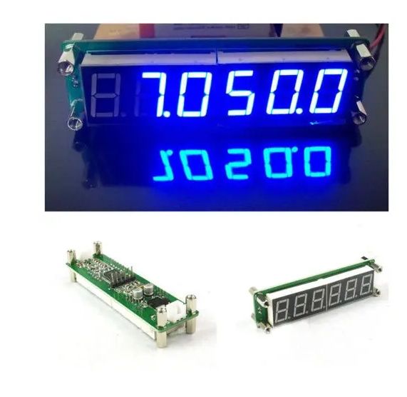 PLJ-6LED-H 1MHz to 1000MHz RF Frequency Counter Cymometer meter ...